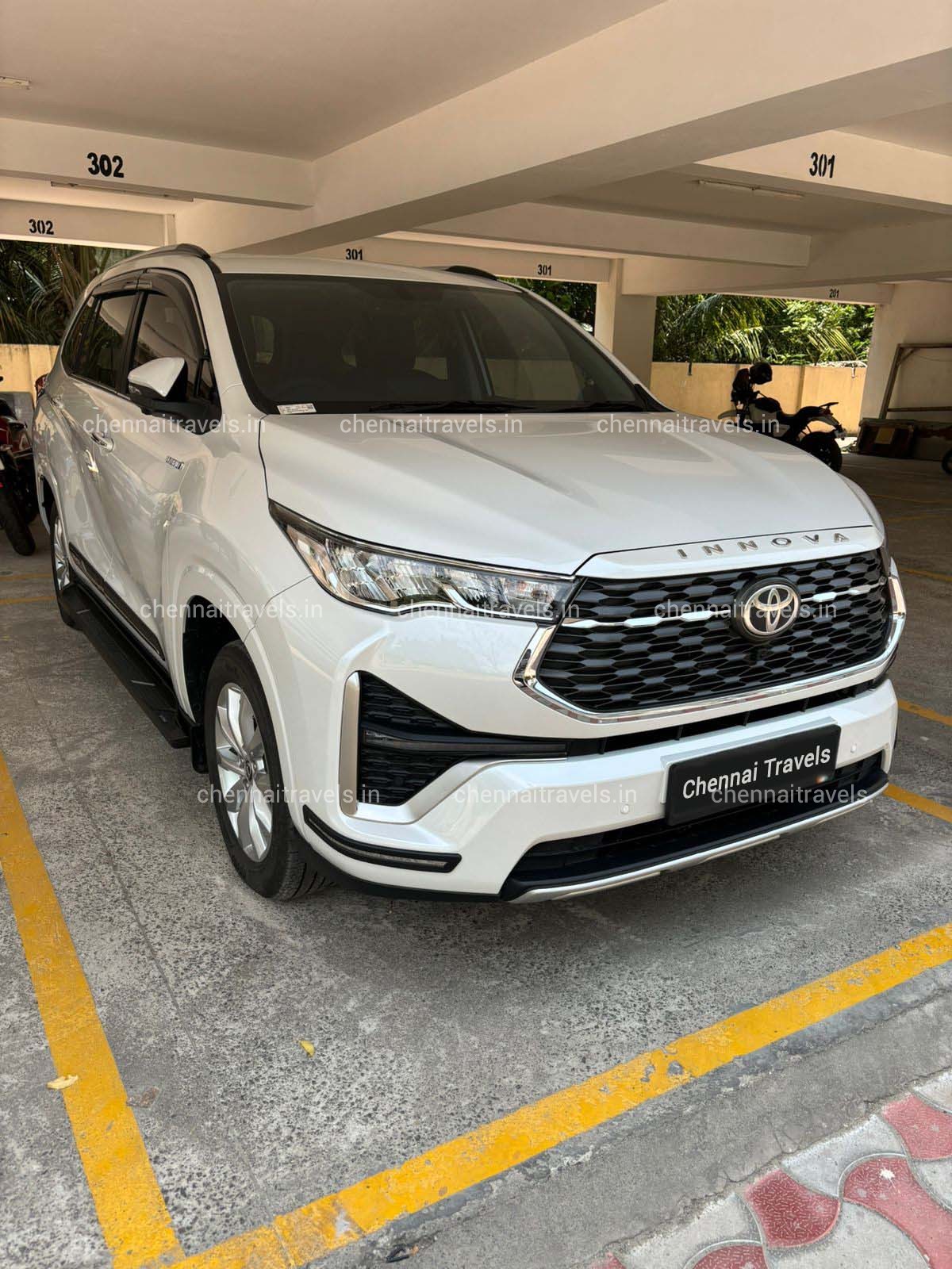 Explore Innova Hycross Rental in Madurai : Trusted Ride!